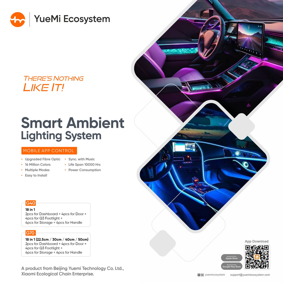 G40-Yuemi Smart Ambient Lighting System – yuemiecosystemonline